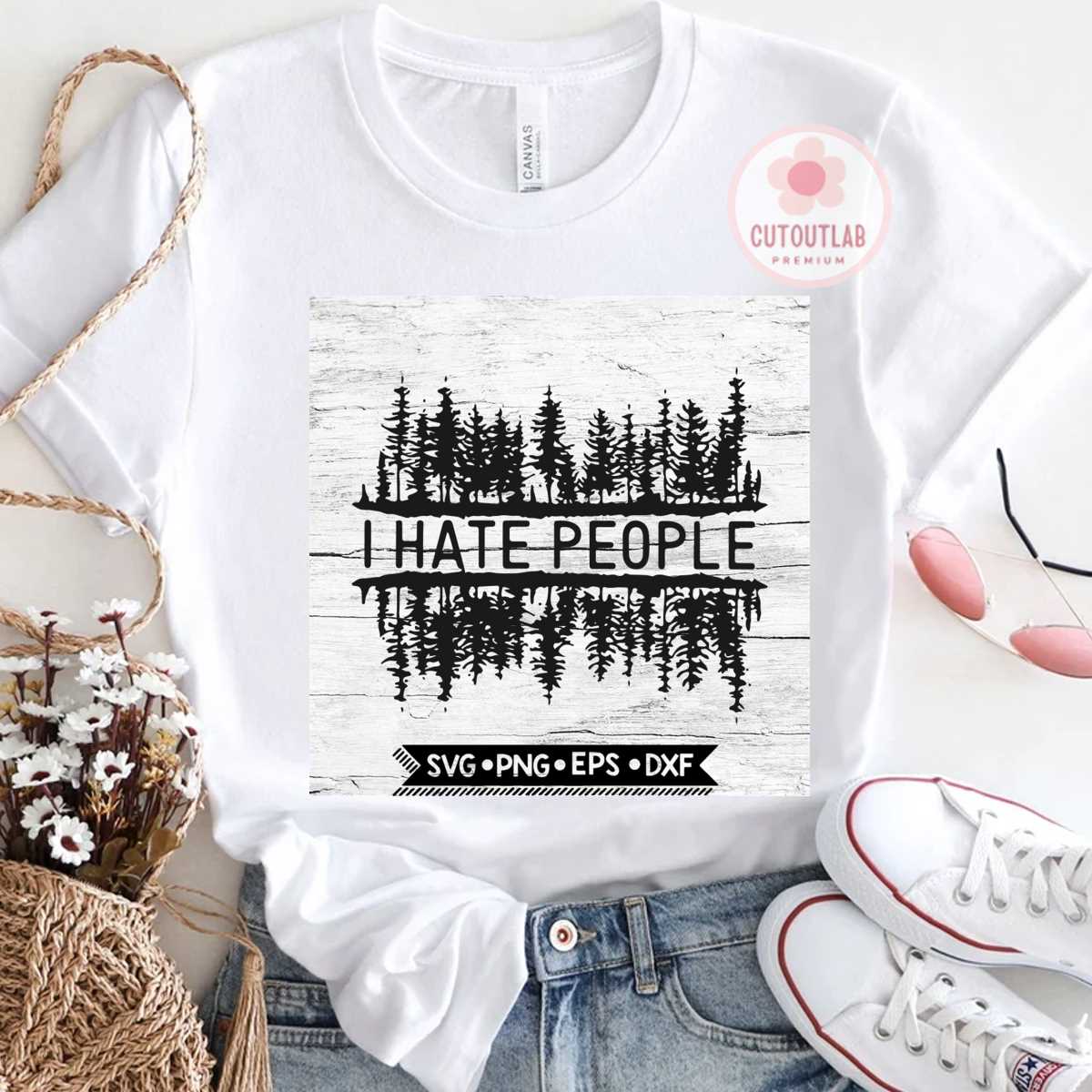 I Hate People Svg, Camping Svg, Outdoor Svg, Cricut File, Sv | Inspire ...