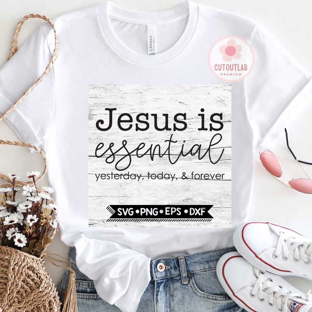 Jesus Is Essential Svg, Jesus Svg, Cricut File, Svg | Inspire Uplift