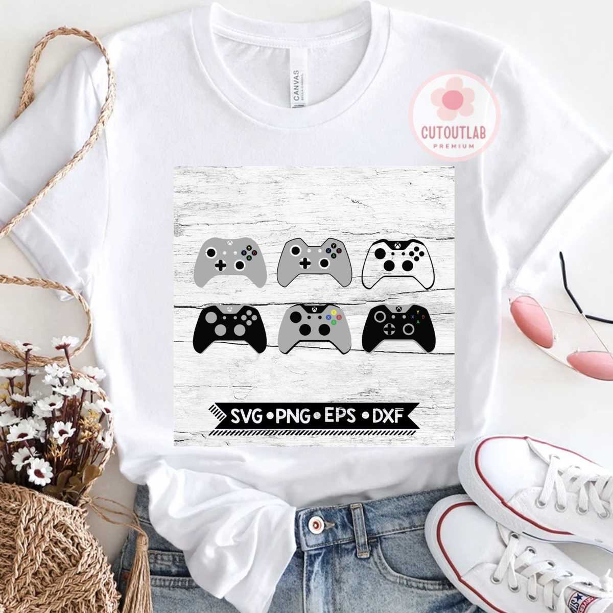 Xbox Controller, Bundle, Svg, Game Svg, Gamer Svg, Cricut Fi | Inspire ...