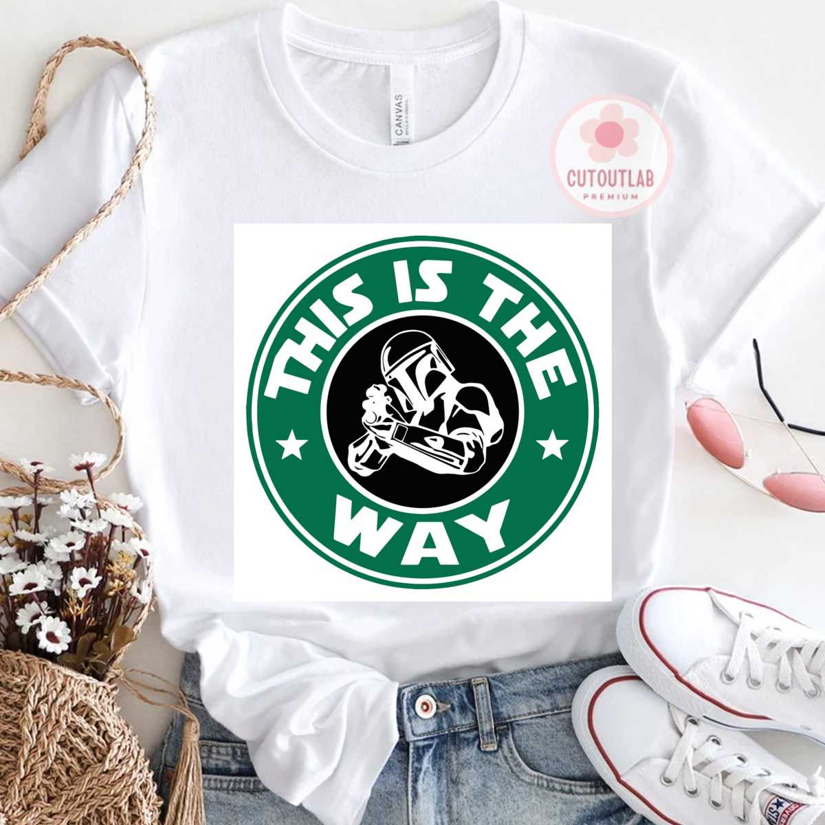 This is the way, the mandalorian SVG, DXF, EPS, PNG Instant | Inspire ...