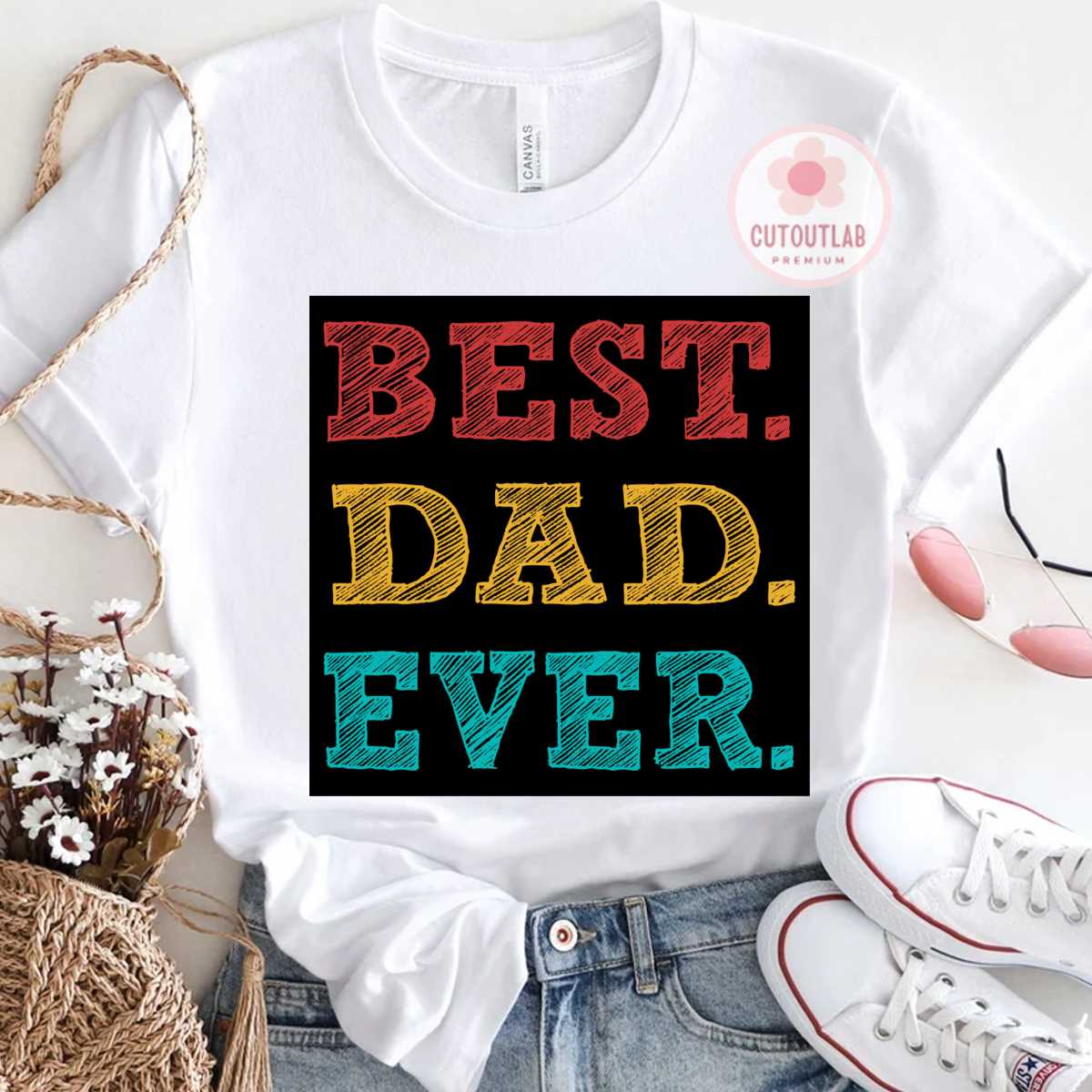 Best Dad Ever SVG Files For Silhouette, Files For Cricut, SV | Inspire ...