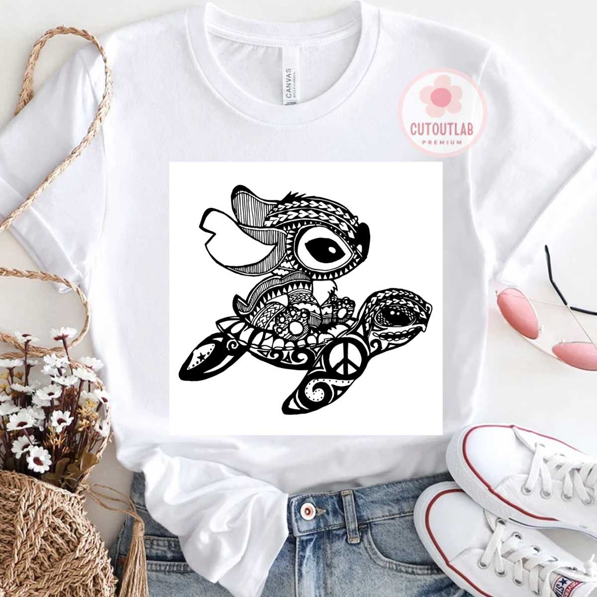 Stitch And Turtle Svg, Mandala Svg, Turtle Svg, Stitch Svg, | Inspire ...