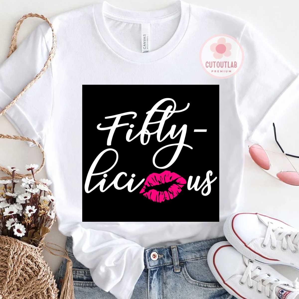 50Th Birthday For Her Funny svg SVG PNG DXF EPS PDF, Licious | Inspire ...