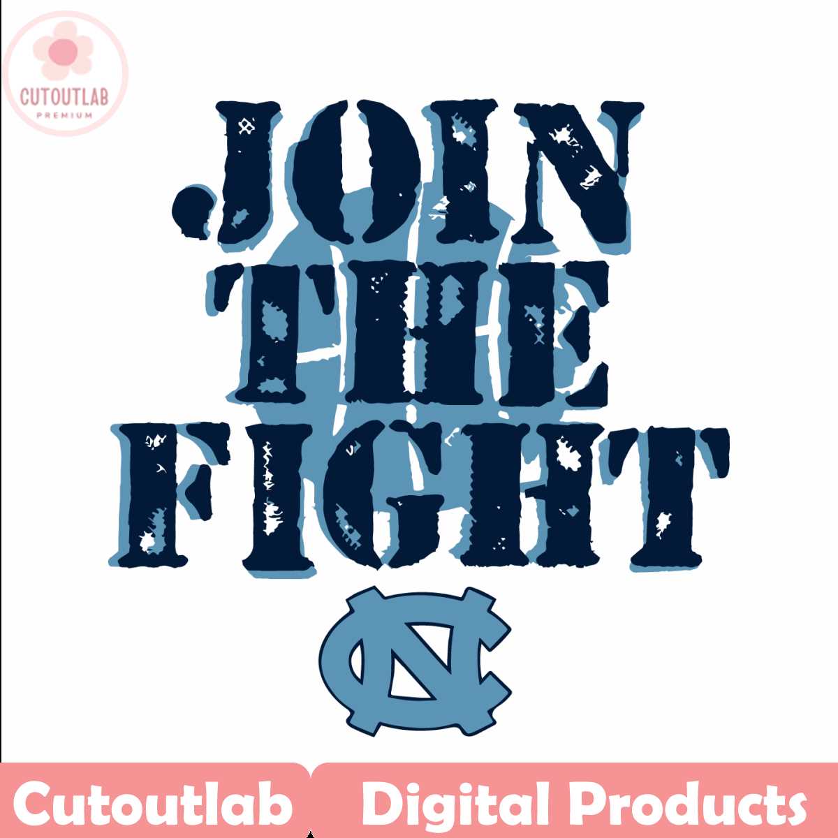 UNC Basketball Join The Fight SVG | Inspire Uplift