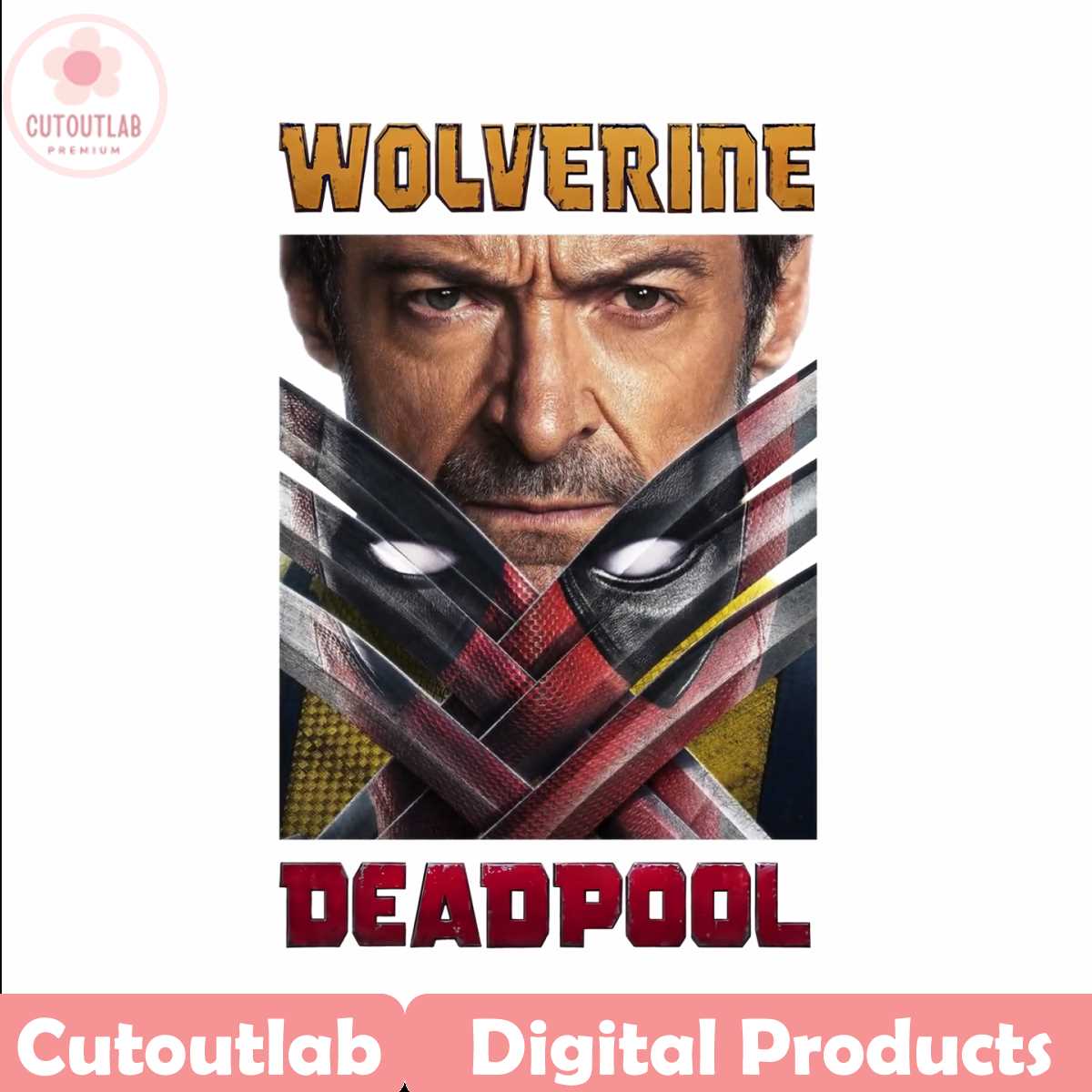 Retro Deadpool 3 Movie Marvel PNG | Inspire Uplift