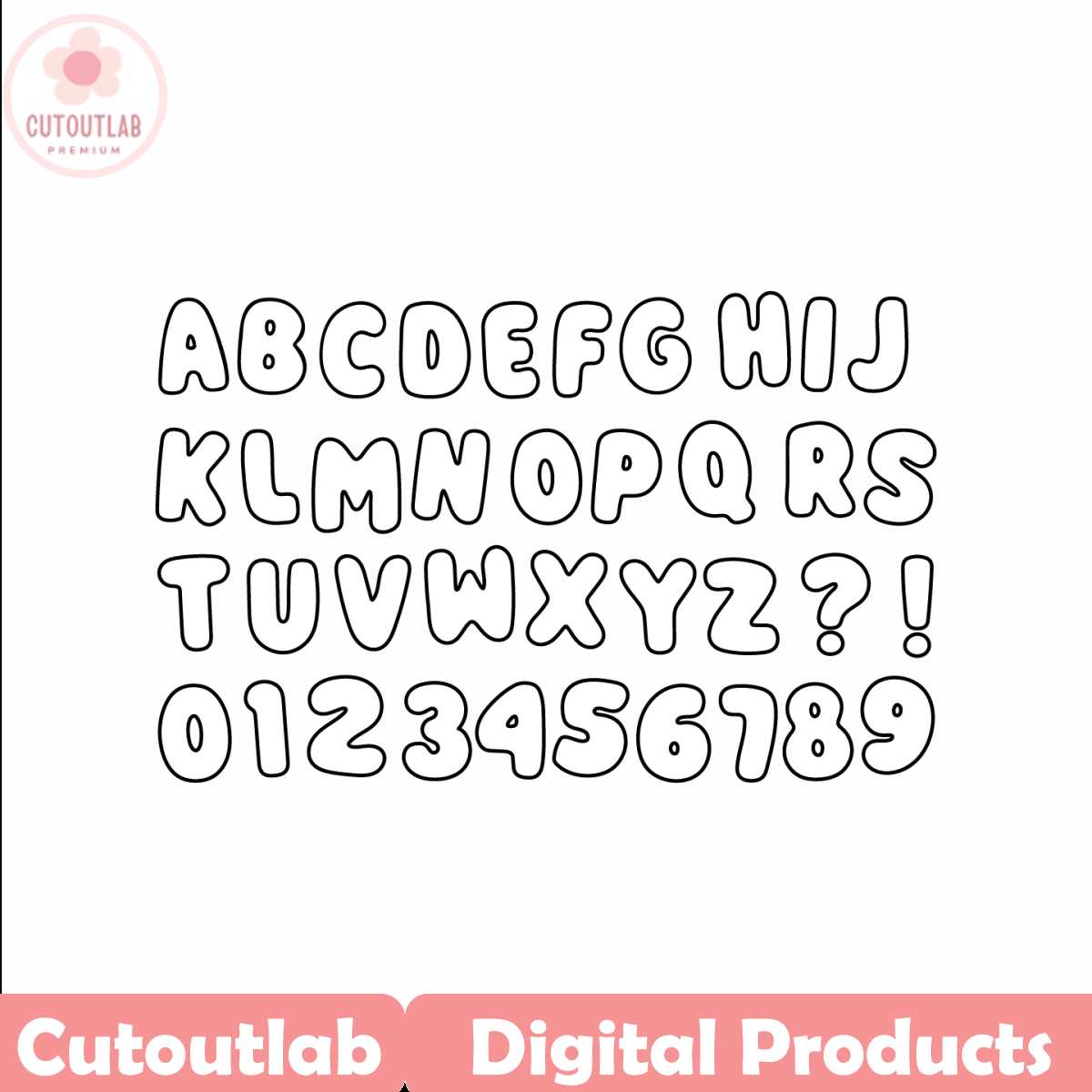Bubble Font Svg, Bubble Letters Svg, Bubble Alphabet Svg, Do | Inspire ...
