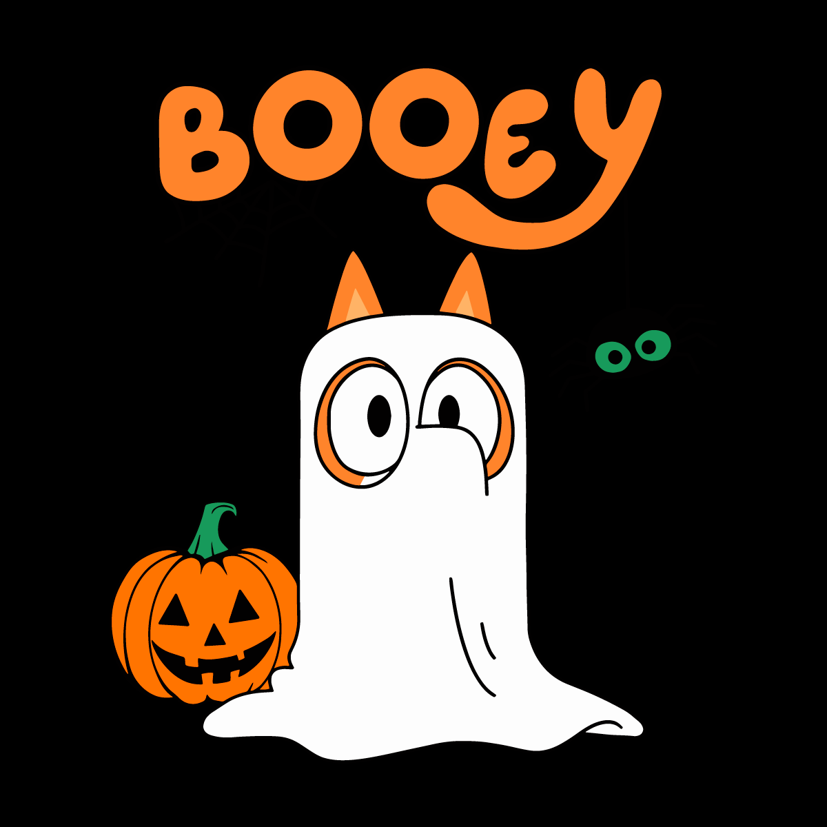 Booey Bluey Bingo Ghost Halloween SVG Digital Download Files | Inspire ...
