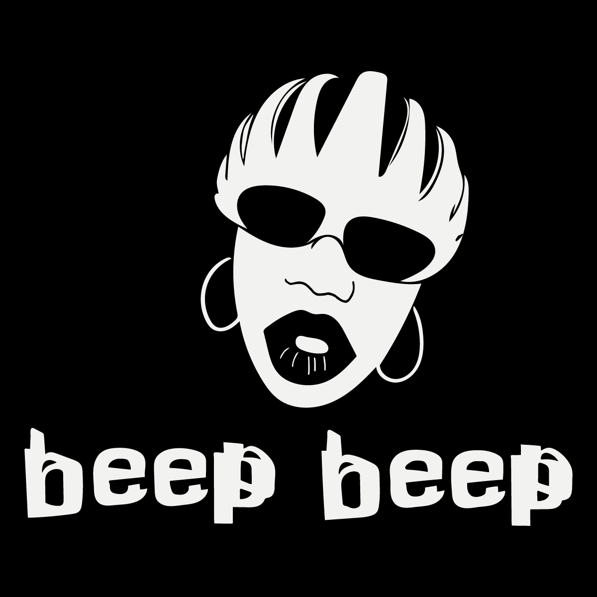 Vintage Missy Elliott Beep Beep SVG Digital Download Files | Inspire Uplift