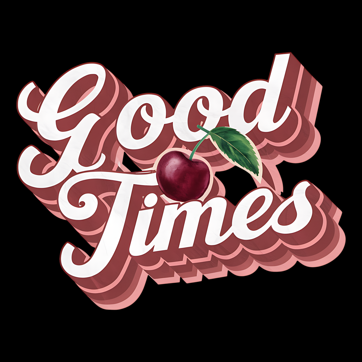 Fresh Good Times Cherry Bomb PNG Digital Download Files | Inspire Uplift