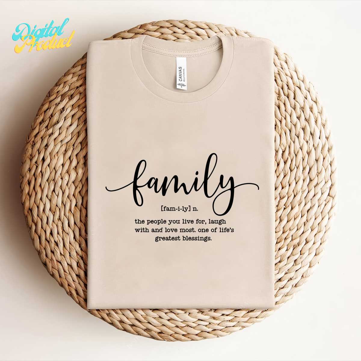 Family Svg, Family Definition Svg Files | Inspire Uplift