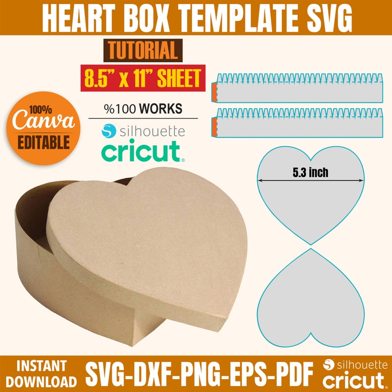 heart box svg - Inspire Uplift