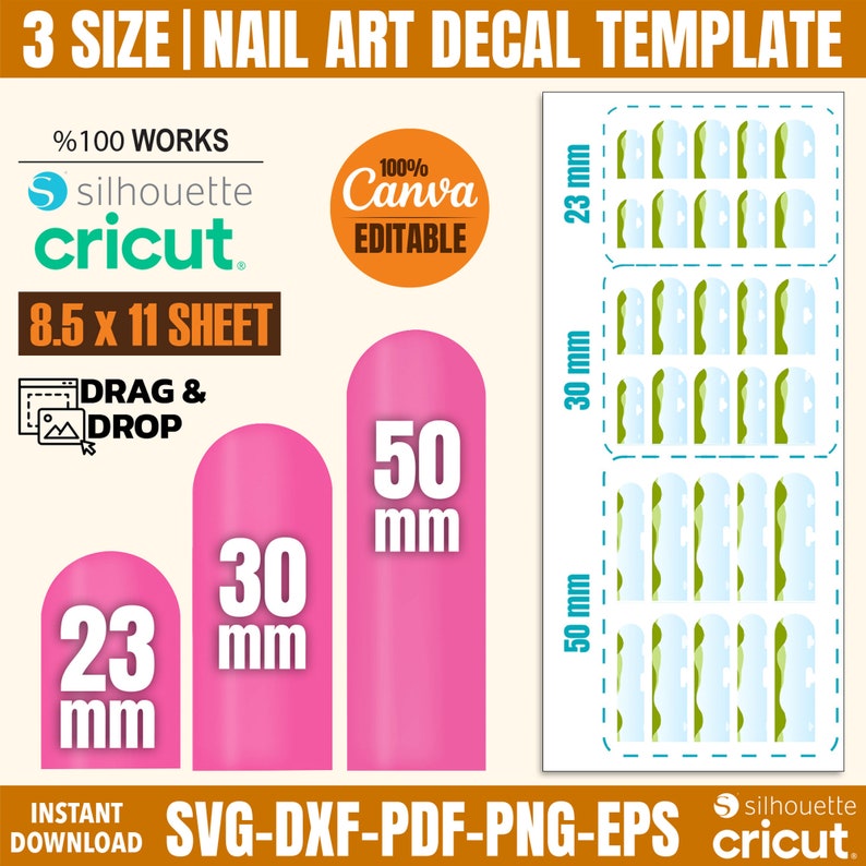 Nail Decal Svg Inspire Uplift