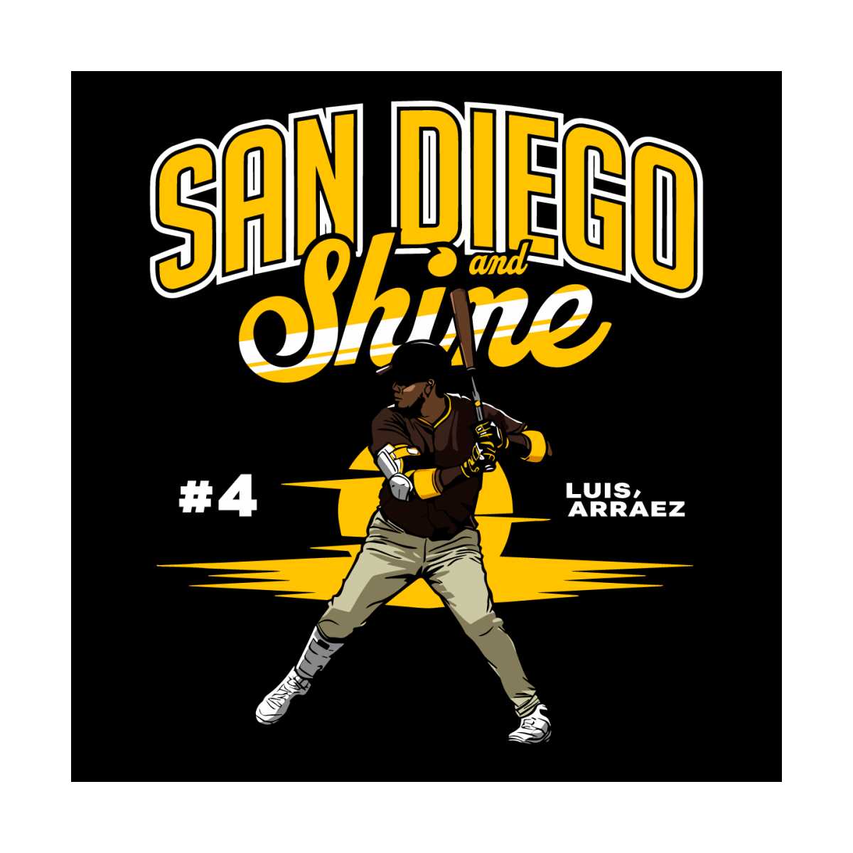 San Diego And Shine Luis Arrez Svg | Inspire Uplift
