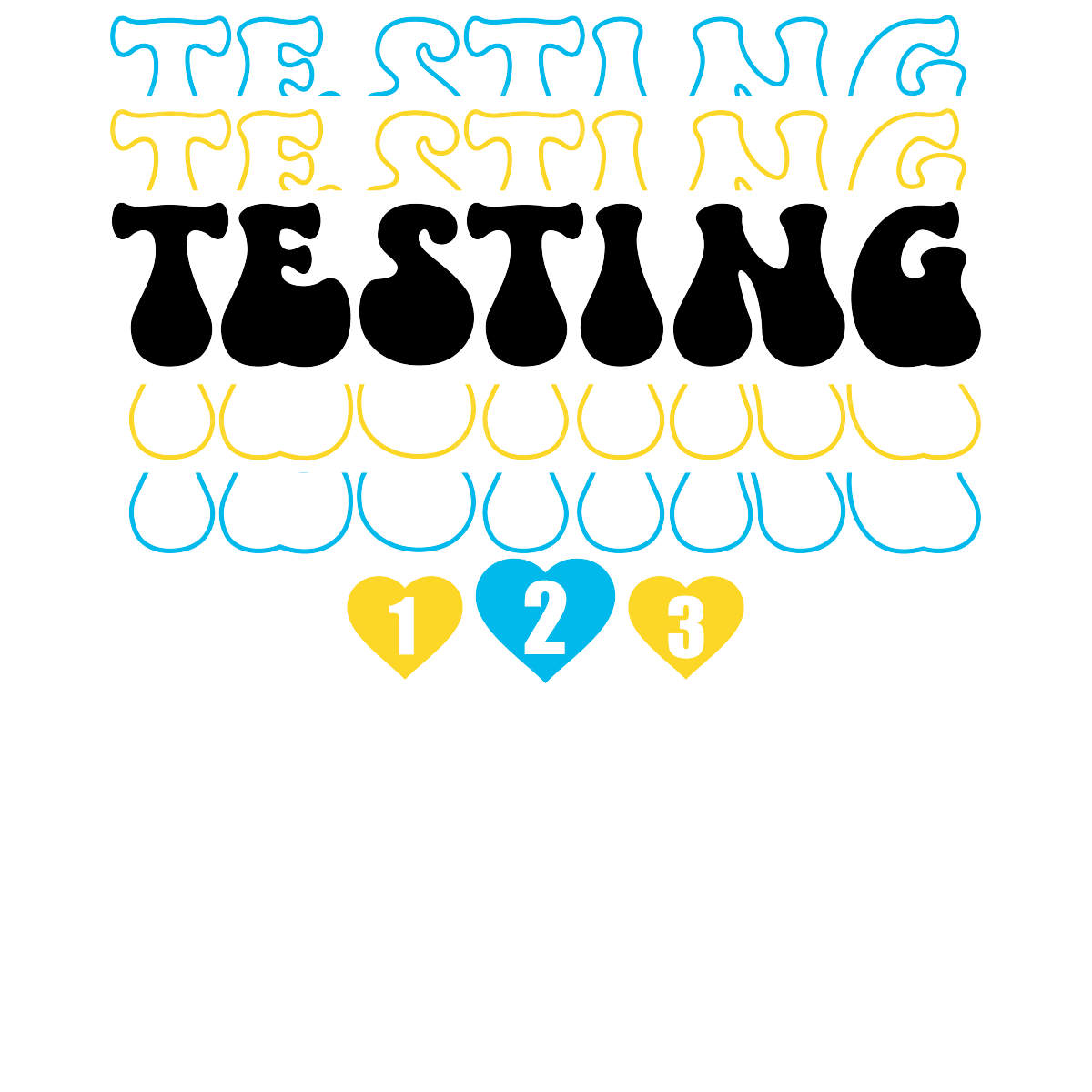 Testing 123 Test Day Student PNG Digital Download Files | Inspire Uplift