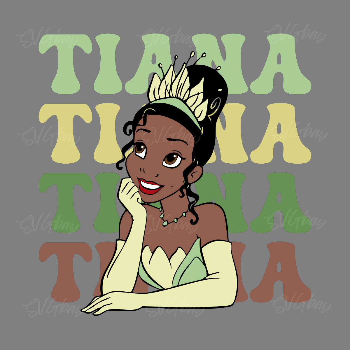 tiana svg - Inspire Uplift