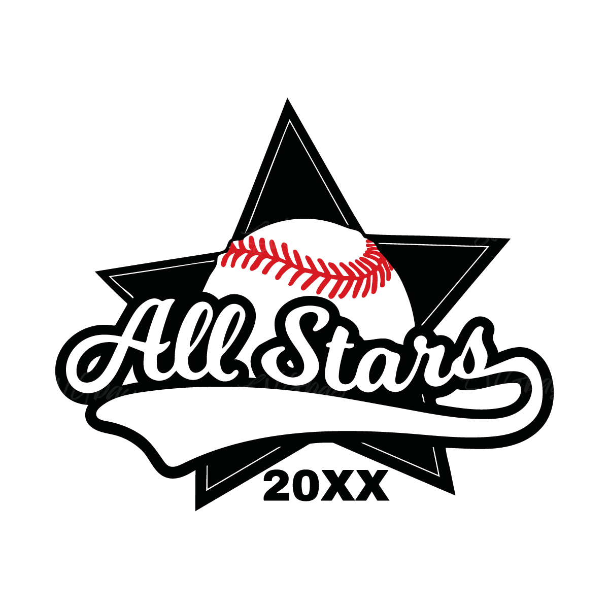 All Stars svg Digital Download Files | Inspire Uplift