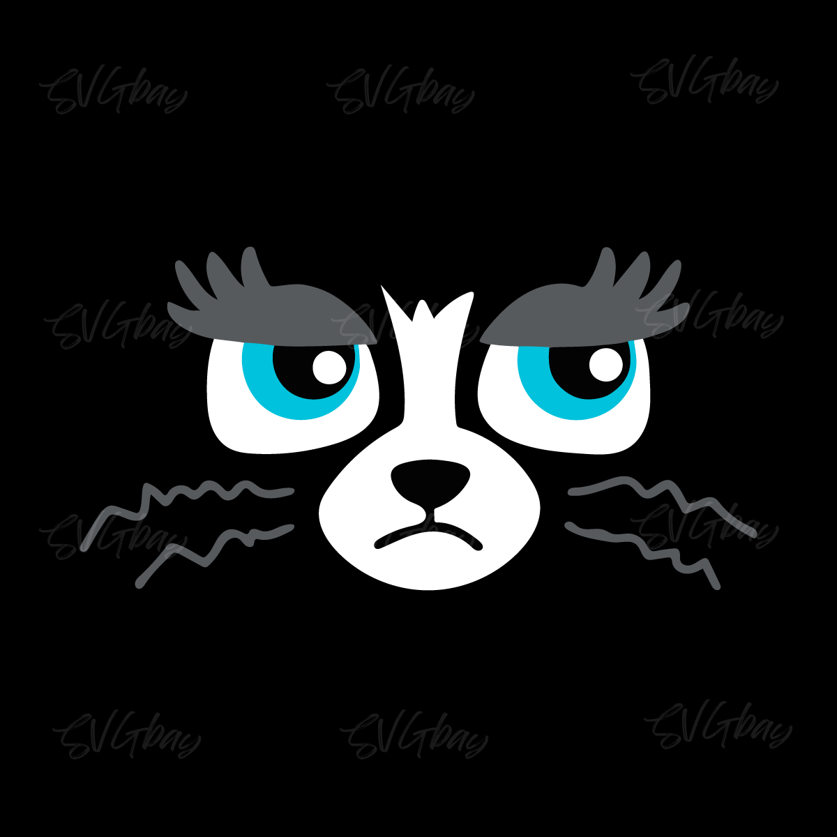 Grumpy Cat Svg | Inspire Uplift