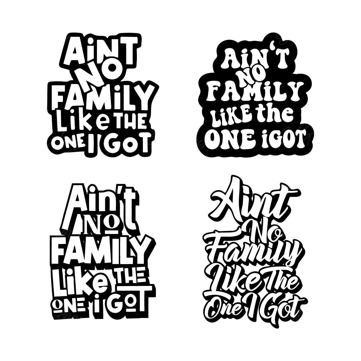 The One I Got Svg | Inspire Uplift