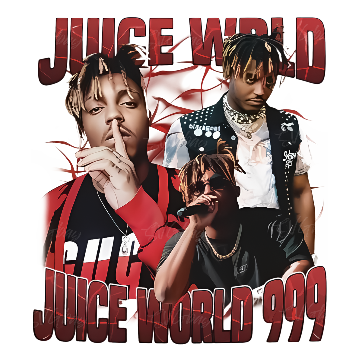 Juice Wrld Svgs - Music Designs | Inspire Uplift