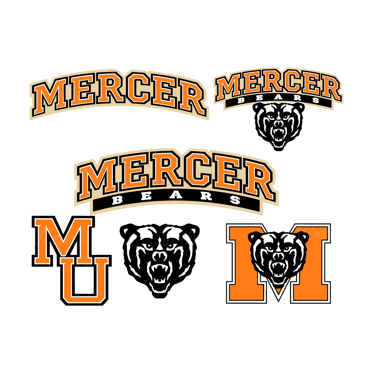 Mercer University SVG Digital Download Files | Inspire Uplift