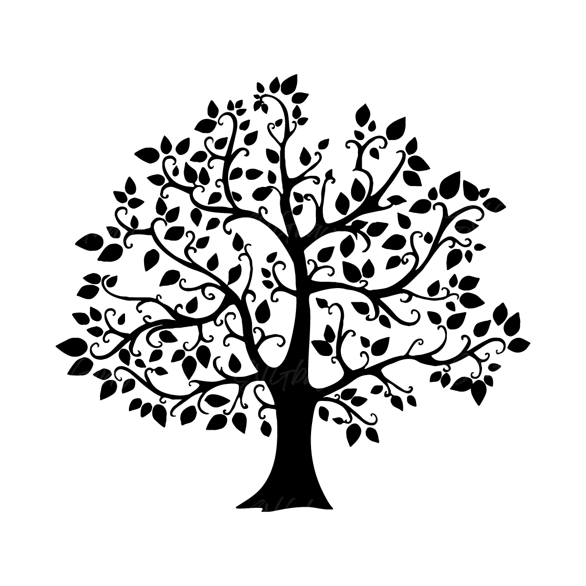 Tree SVG Digital Download Files | Inspire Uplift