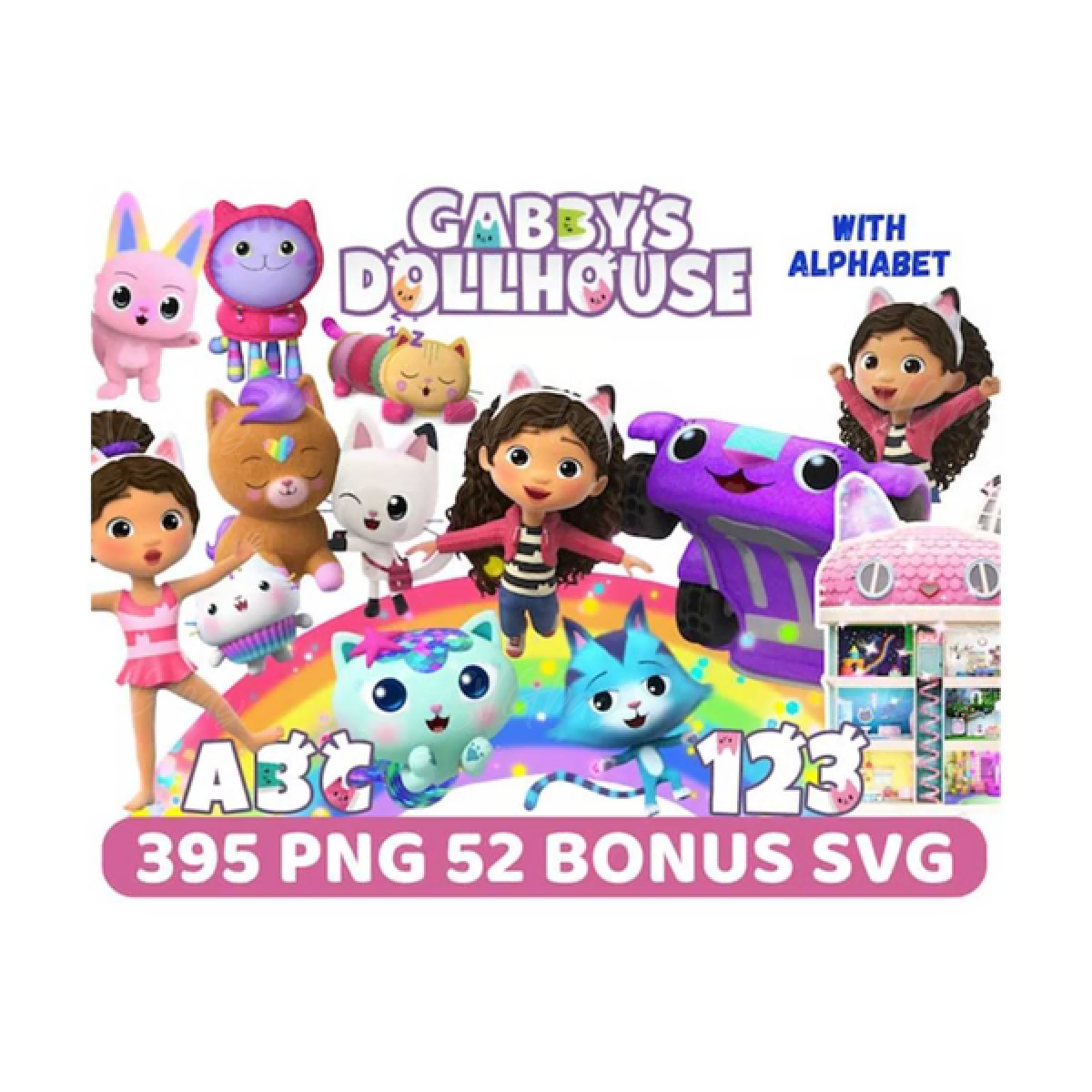 Dollhouse Clipart | Inspire Uplift