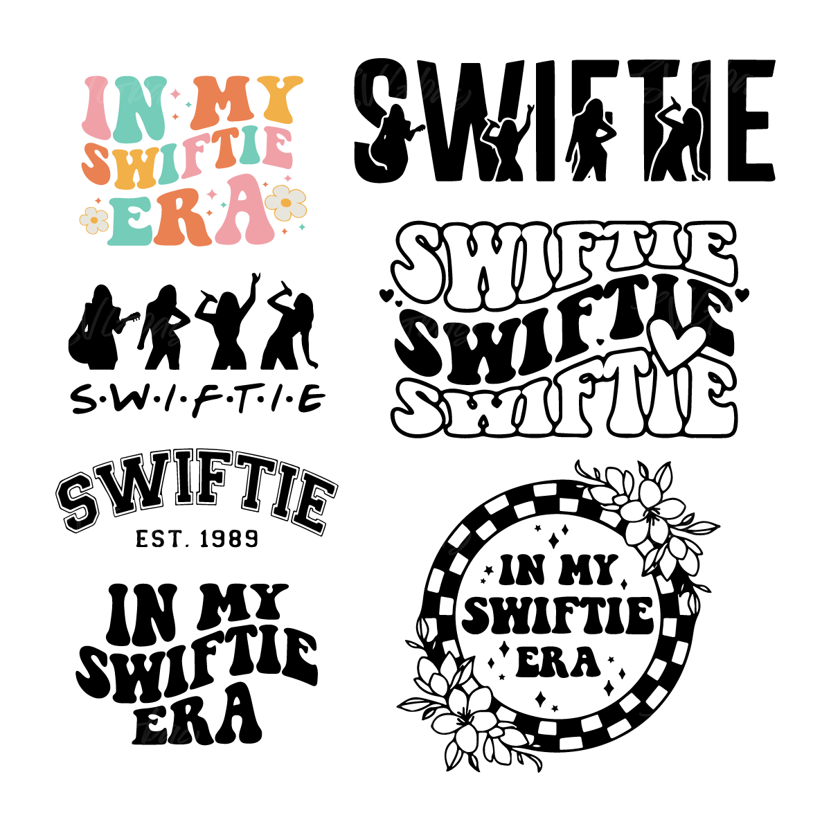 Swiftie SVG Bundle Digital Download Files | Inspire Uplift