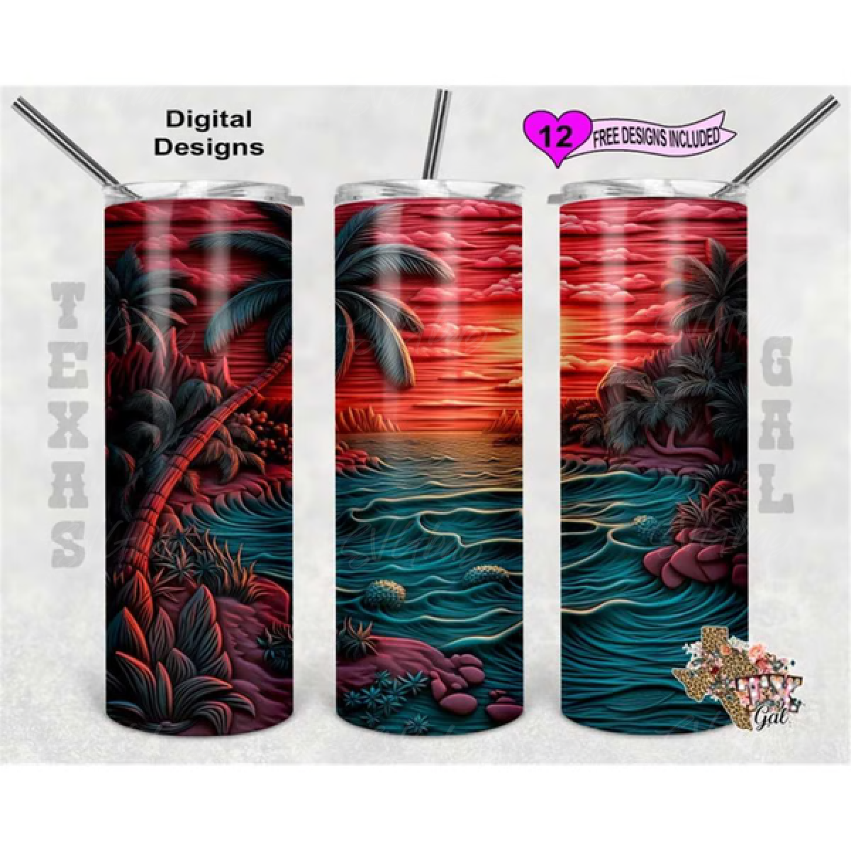 Beach Storyboard Tumbler | Inspire Uplift