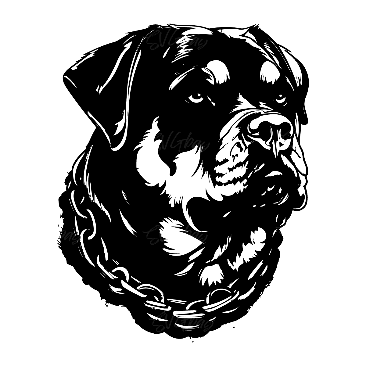 Rottweiler Dog Svg | Inspire Uplift