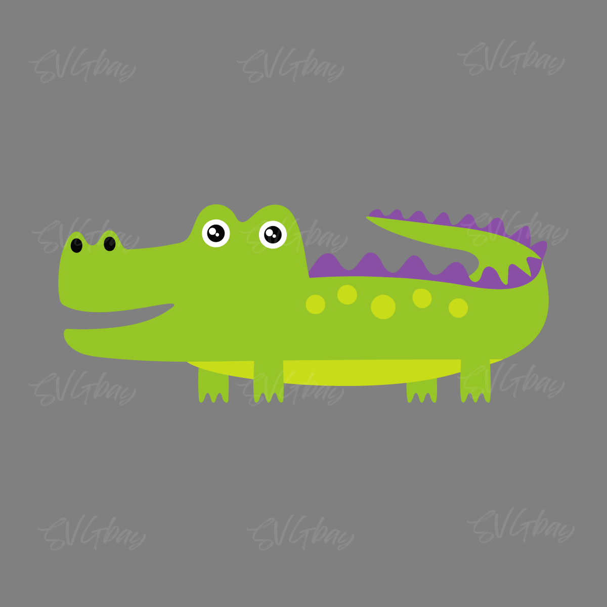 Alligator SVG Digital Download Files | Inspire Uplift
