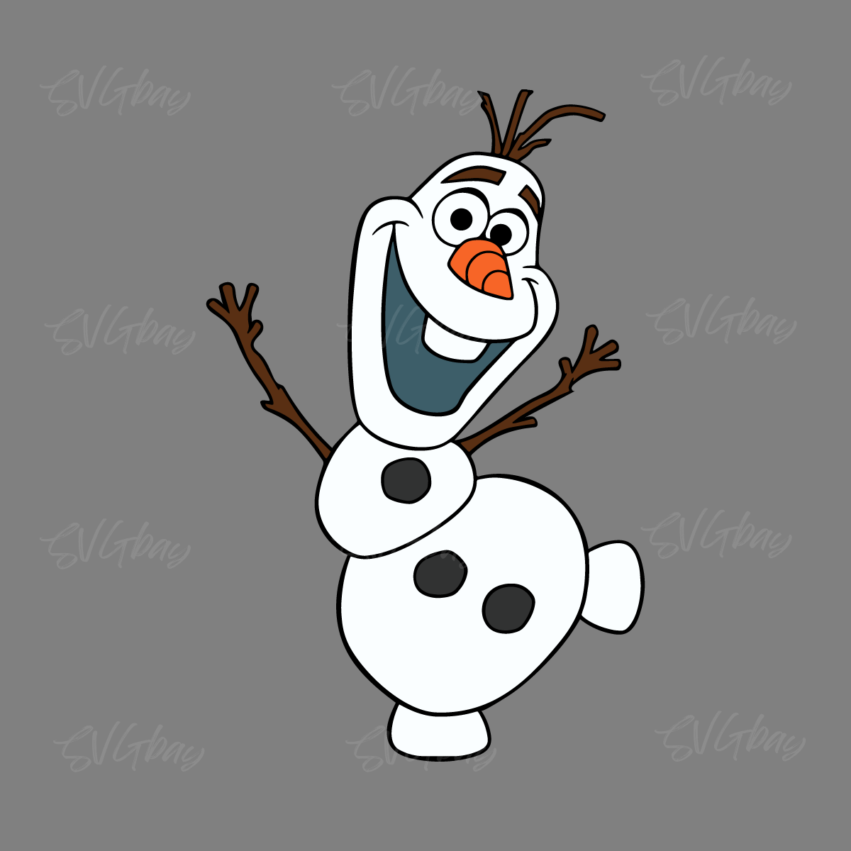 Olaf Svg | Inspire Uplift