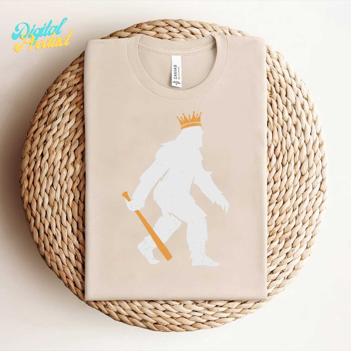 Crowned Pasquatch Kansas City Royals Svg Digital Download - Inspire Uplift