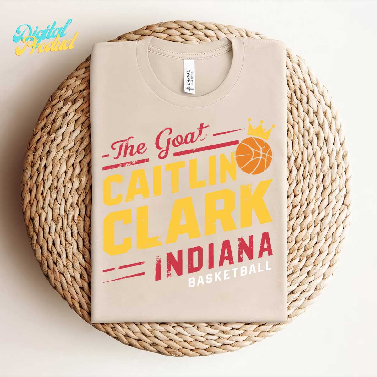 Caitlin Clark GOAT Indiana Basketball Svg | Inspire Uplift