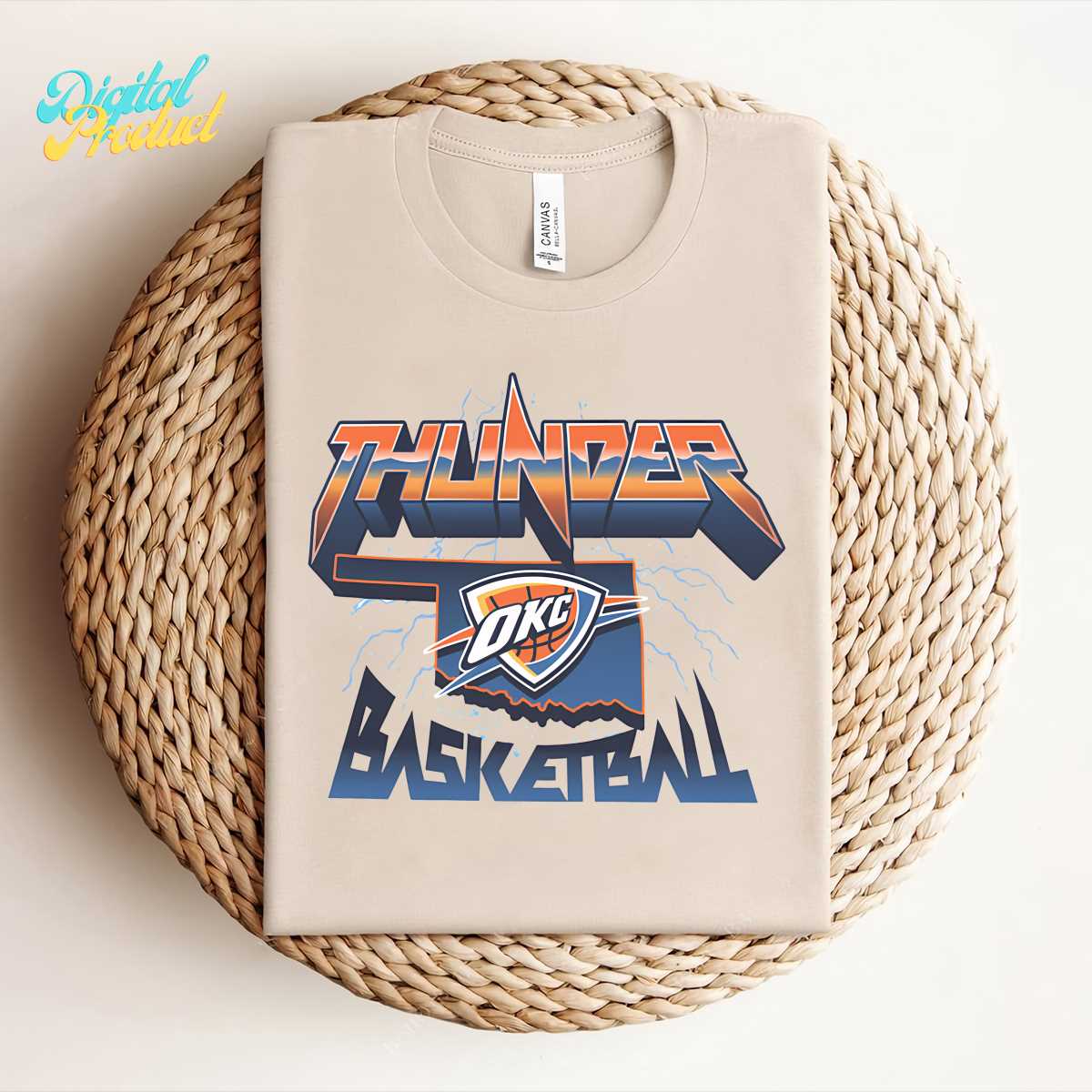 Thunder Basketball Logo Team Png | Inspire Uplift