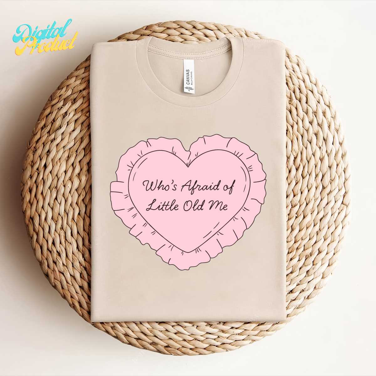 Whos Afraid of Little Old Me Taylor Song SVG | Inspire Uplift