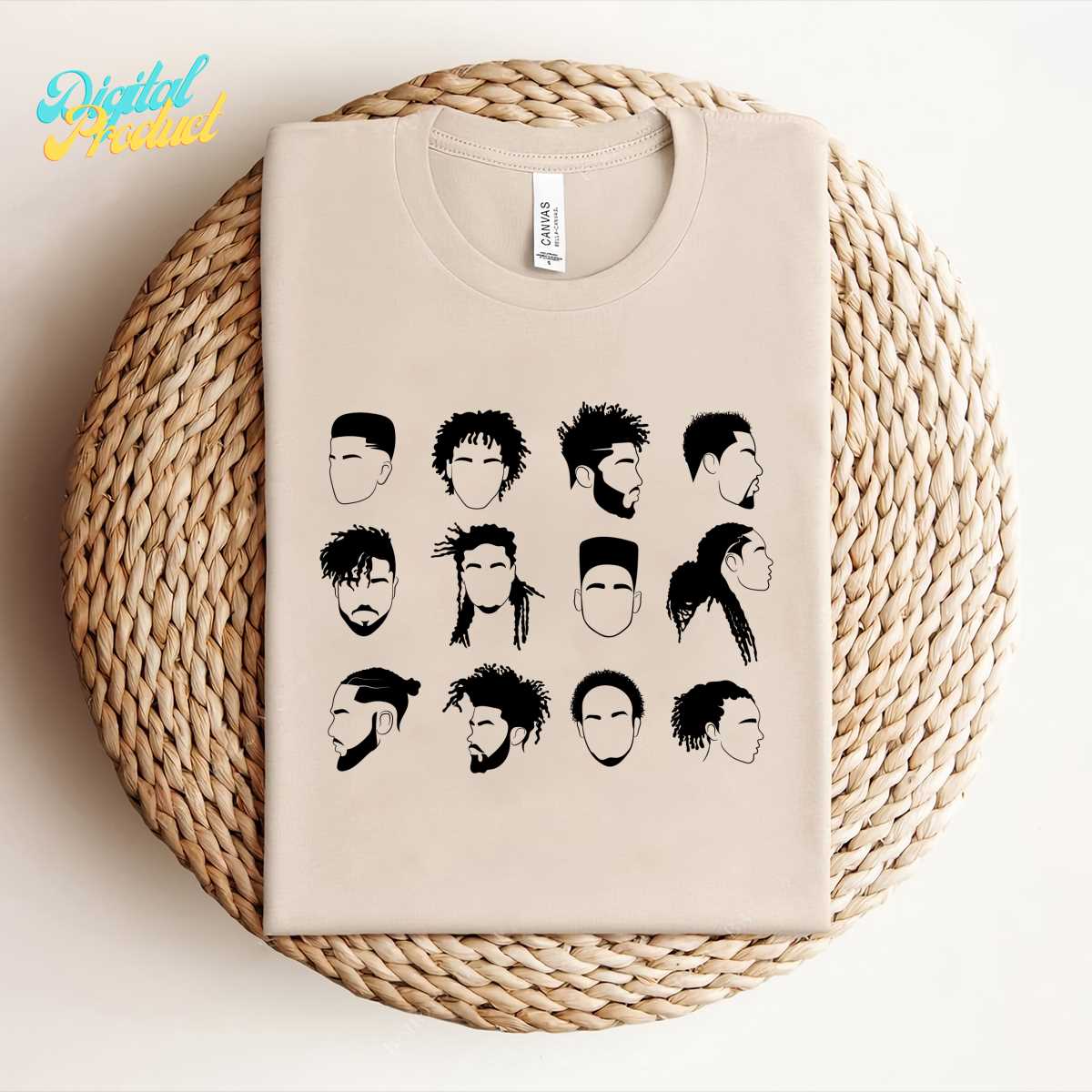 man dreadlock svg - Inspire Uplift