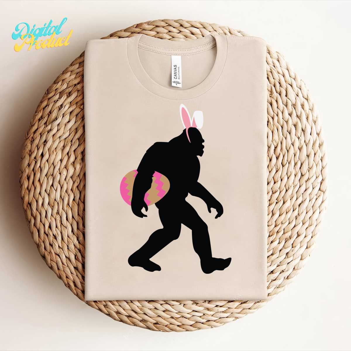 Bigfoot Easter Bunny SVG, Bigfoot SVG-- - Inspire Uplift