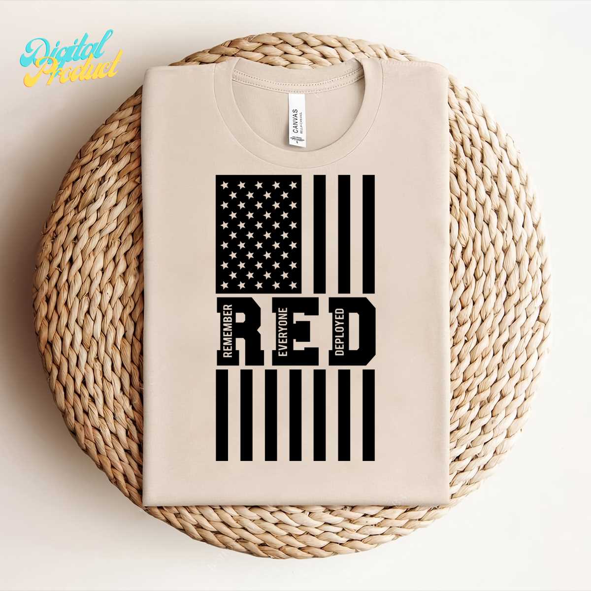 Red Flag SVG, Red Friday SVG | Inspire Uplift