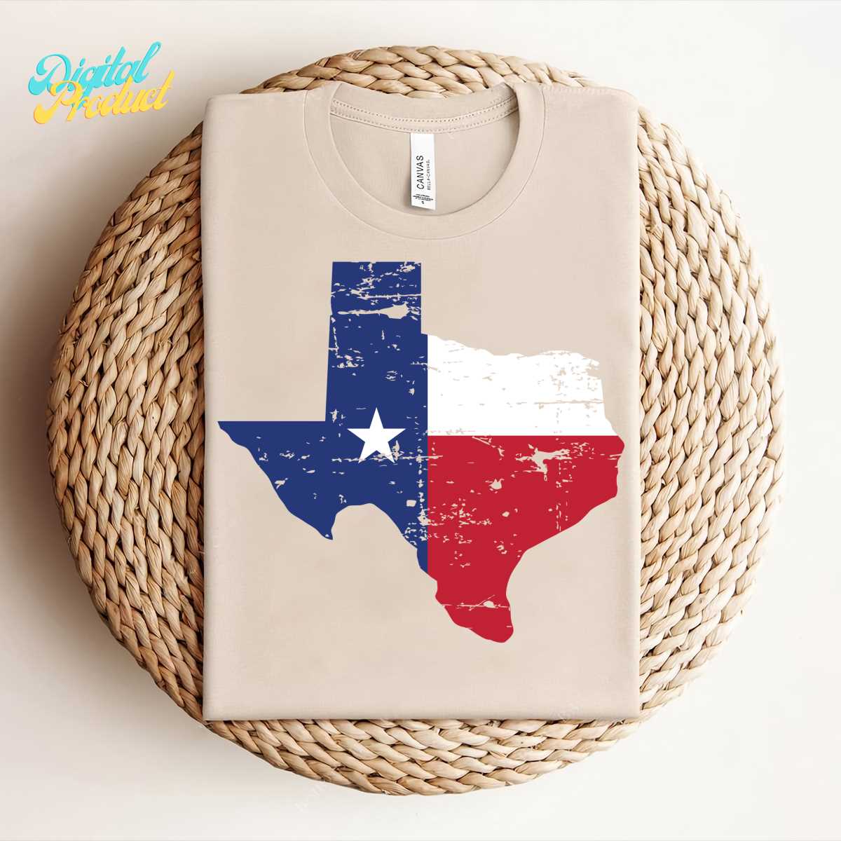 Texas Distressed Flag SVG, Texas SVG | Inspire Uplift