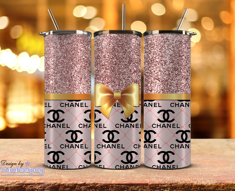 Chanel Tumbler Wrap, Chanel Tumbler Png, Chanel Logo,Luxury | Inspire ...