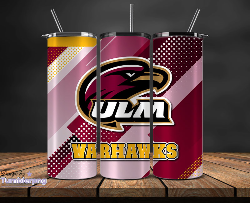 ULM Warhawks Logo 20 oz Tumbler Png ,College Football 20 Oz | Inspire ...