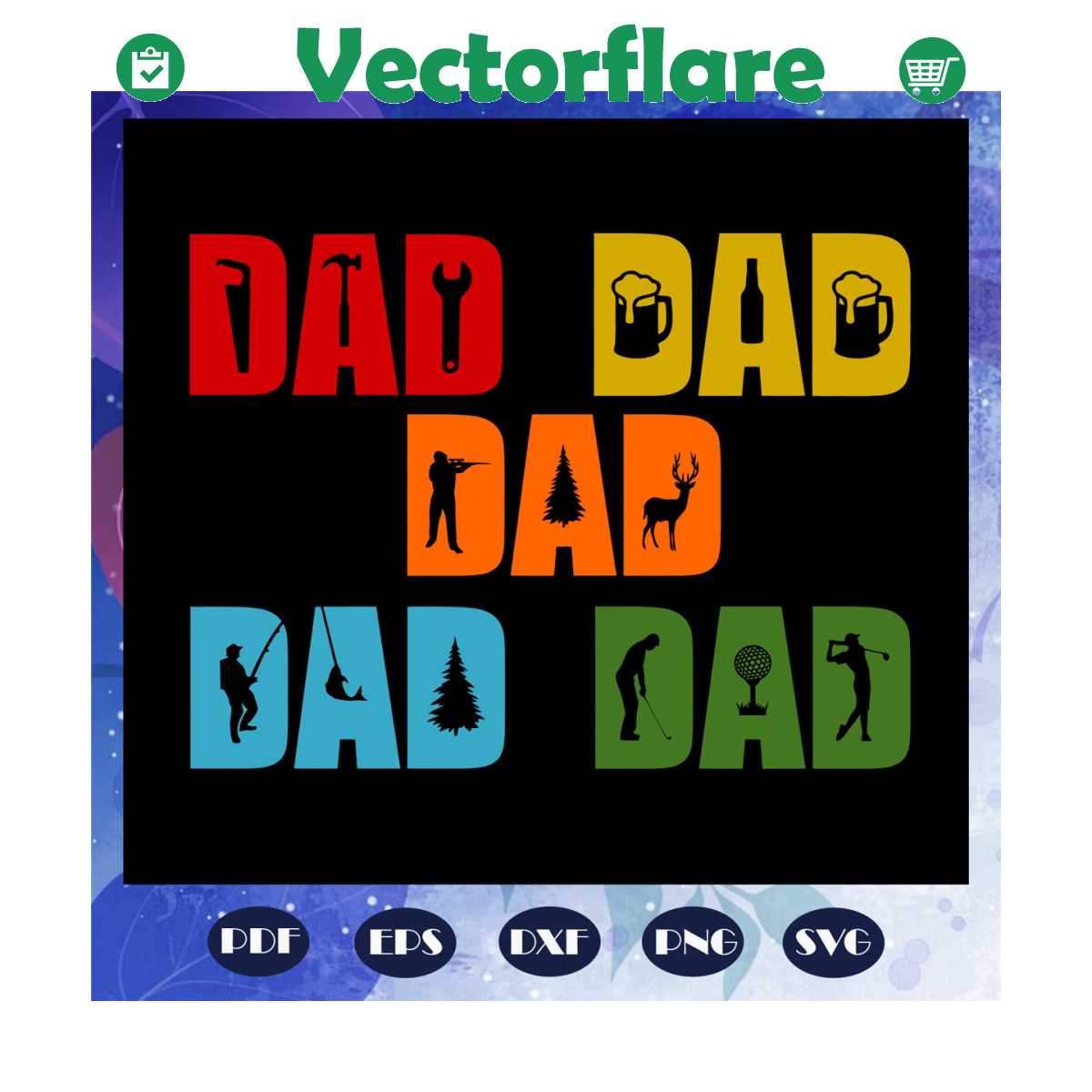 Dad svg, papa svg, daddy svg, fathers day svg, father svg, f - Inspire ...