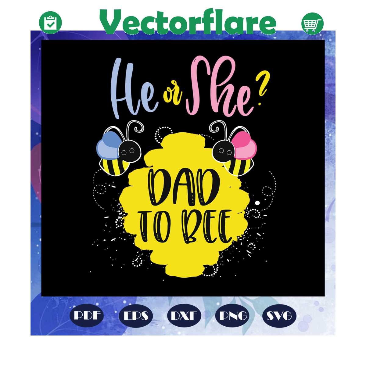 He or she svg, dad to bee svg, gender reveal svg, what will | Inspire ...