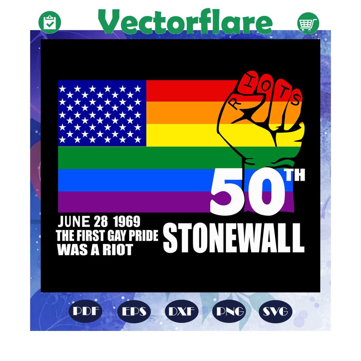 50th stonewall, rainbow svg, leseither way, lesbian gift, lg - Inspire ...