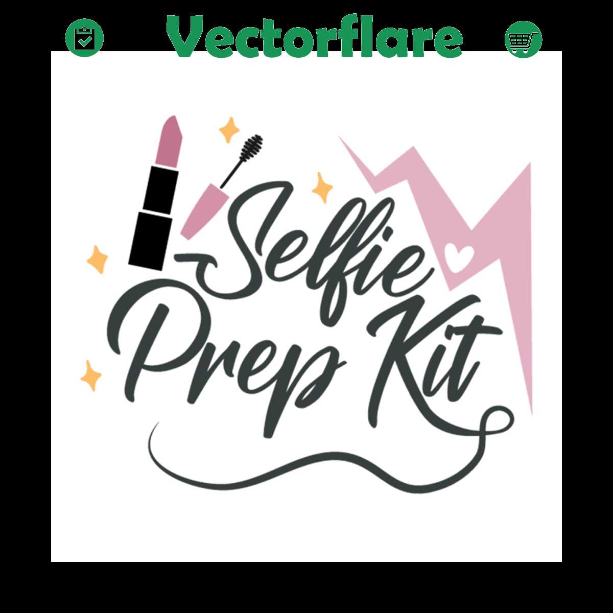 Selfie prep kit SVG Files For Silhouette, Files For Cricut, | Inspire ...