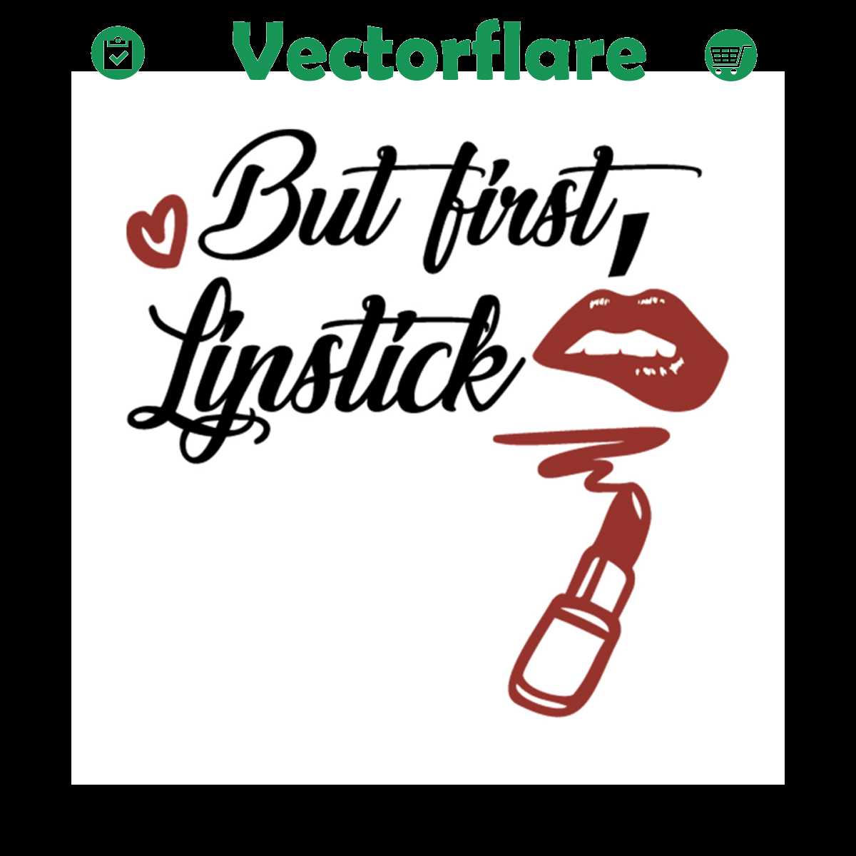 Lipstick Svg File | Inspire Uplift