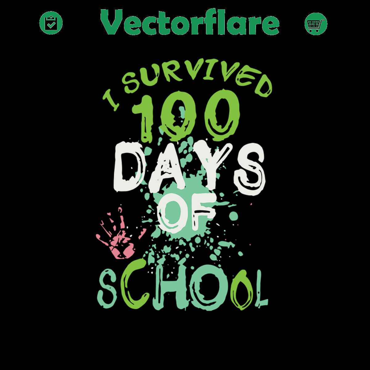 I survived 100 days of school,Happy 100th day of school,100t | Inspire ...