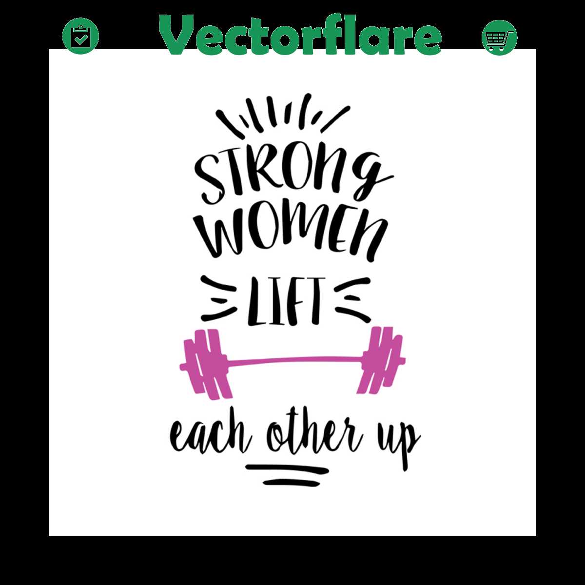 Strong women lift each other up SVG Files For Silhouette, Fi | Inspire ...