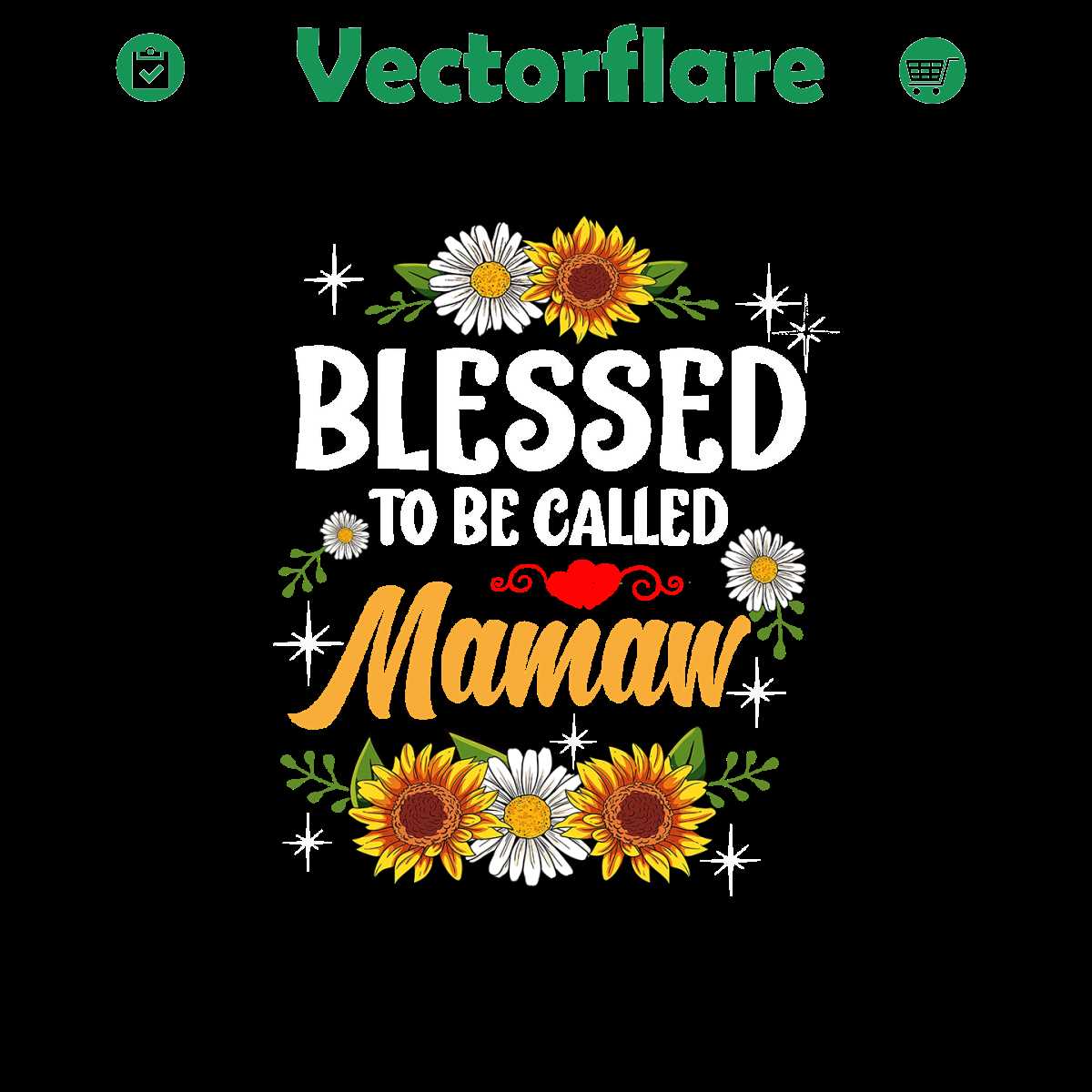 Blessed To Be Called Mamaw, PNG Files For Silhouette, Files | Inspire Uplift