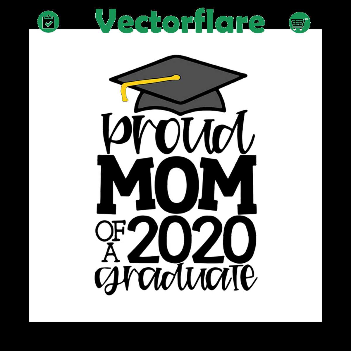 Proud Mom Of A 2020 Graduate Svg, Mothers Day Svg, Proud Mom | Inspire ...